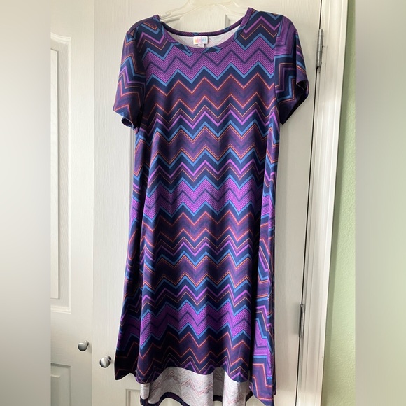 LuLaRoe | Dresses | Medium Lularoe Carly Dress | Poshmark